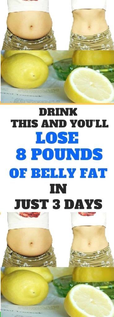 Drink This And You’ll Lose 8 Pounds Of Belly Fat In Just 3 Days