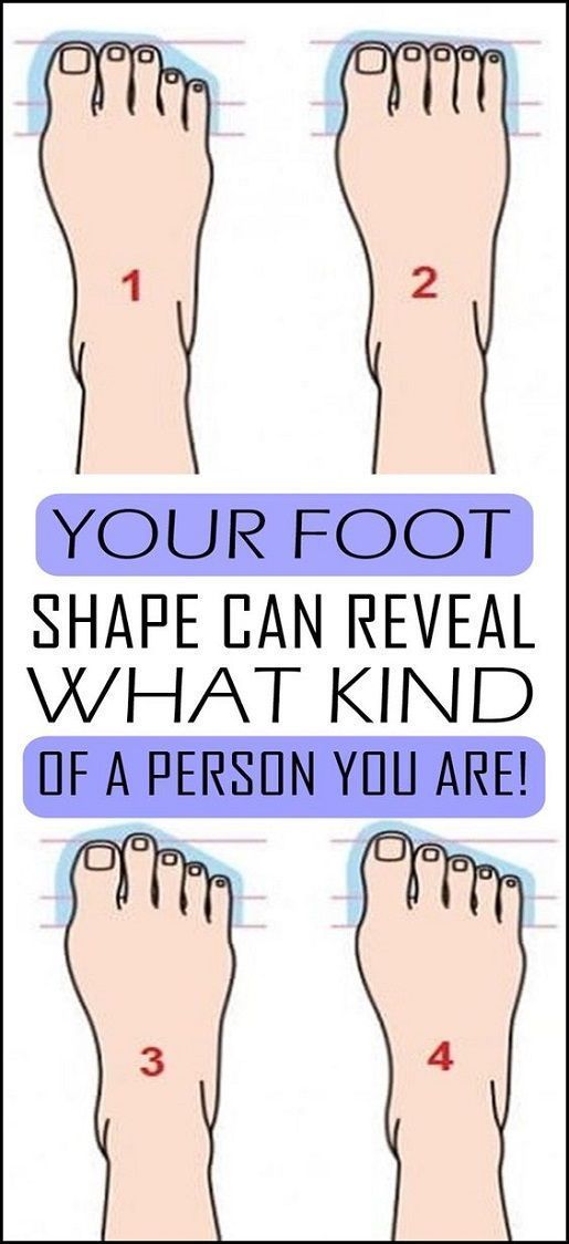 What Your Foot Shape Reveals About Your Personality