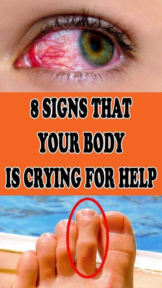 8 Signs That Your Body Is Crying Out For Help