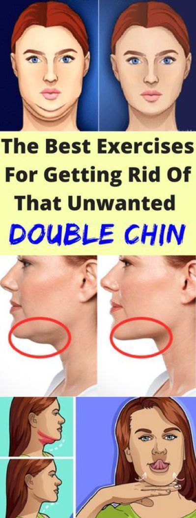 The Best Exercises For Getting Rid Of That Unwanted Double Chin